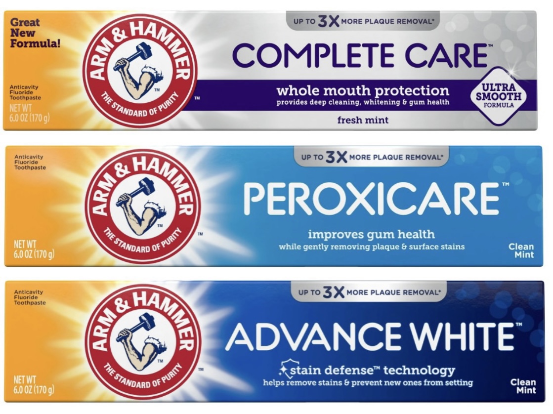 Arm & Hammer Toothpaste only 9¢ @ Walmart – Bargain Busters Deals