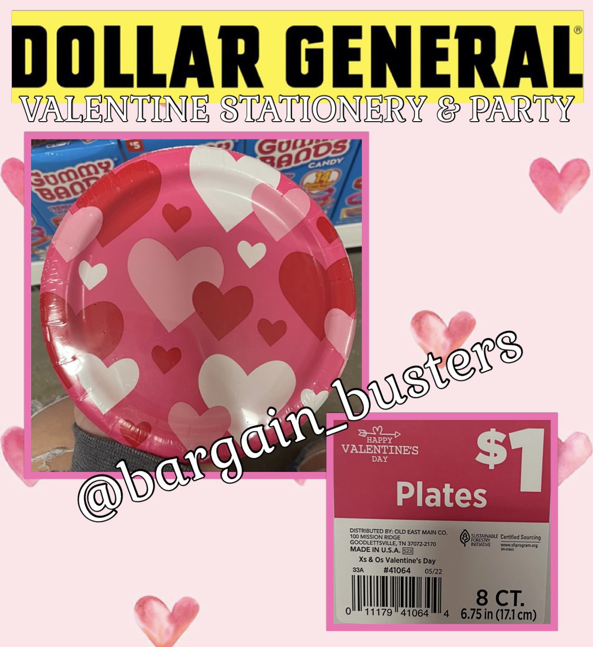 Valentine Stationery & Party List & Visuals @ Dollar General – Bargain ...
