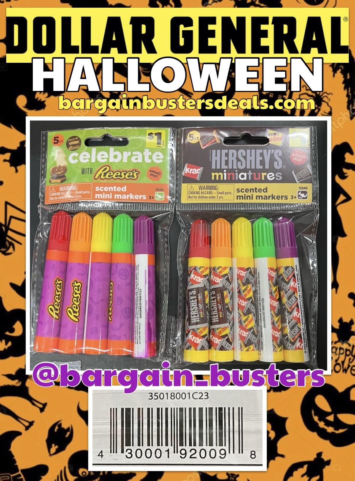 Halloween Seasonal Visuals & List @ Dollar General – Bargain Busters Deals