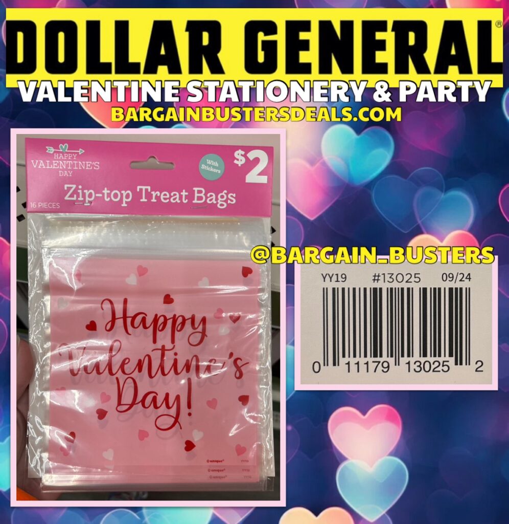Valentine Stationery & Party Visuals @ Dollar General – Bargain Busters ...