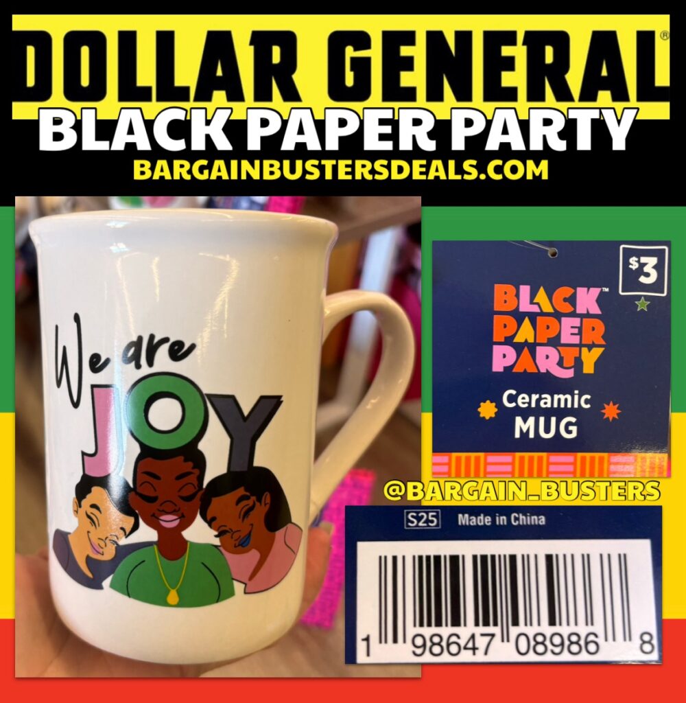 Black Paper Party Visuals @ Dollar General – Bargain Busters Deals