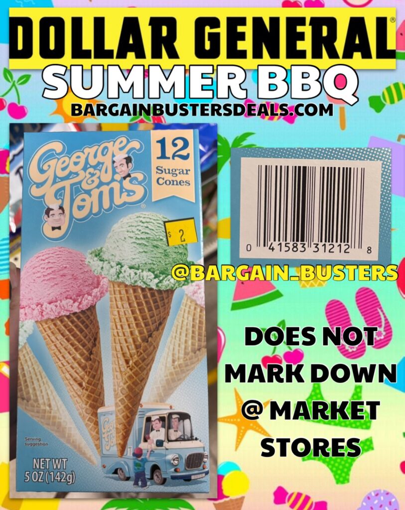 Summer BBQ List/Visuals @ Dollar General – Bargain Busters Deals