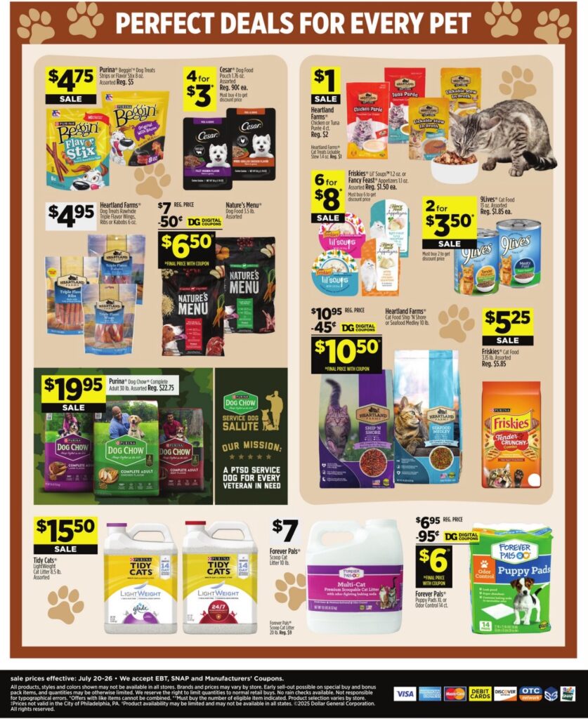 Dollar General Ad 💛 7.20.25 – 7.26.25 – Bargain Busters Deals