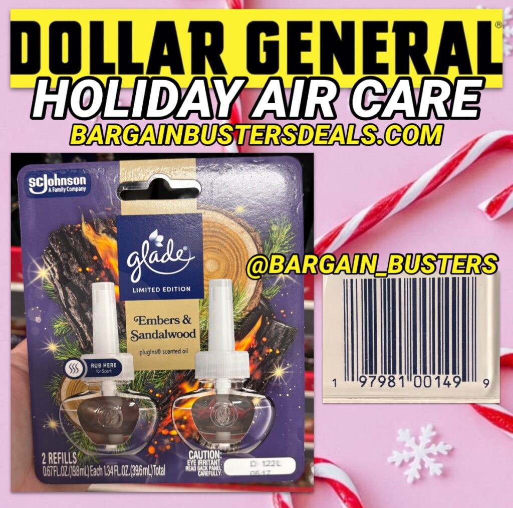 Holiday Air Care Visuals @ Dollar General – Bargain Busters Deals