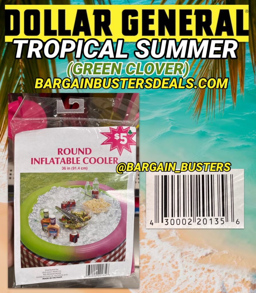 Tropical Summer (Green Clover) Visuals @ Dollar General – Bargain ...