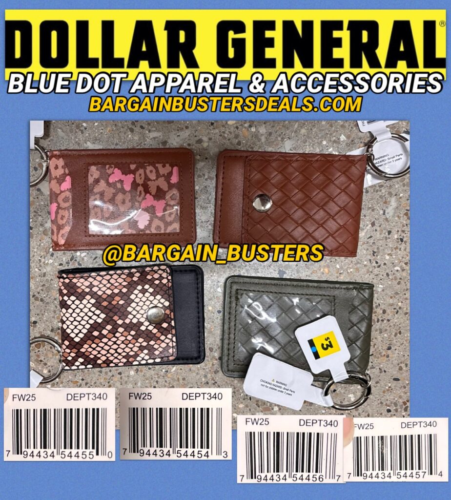 Blue Dot Apparel & Accessories Visuals @ Dollar General – Bargain ...