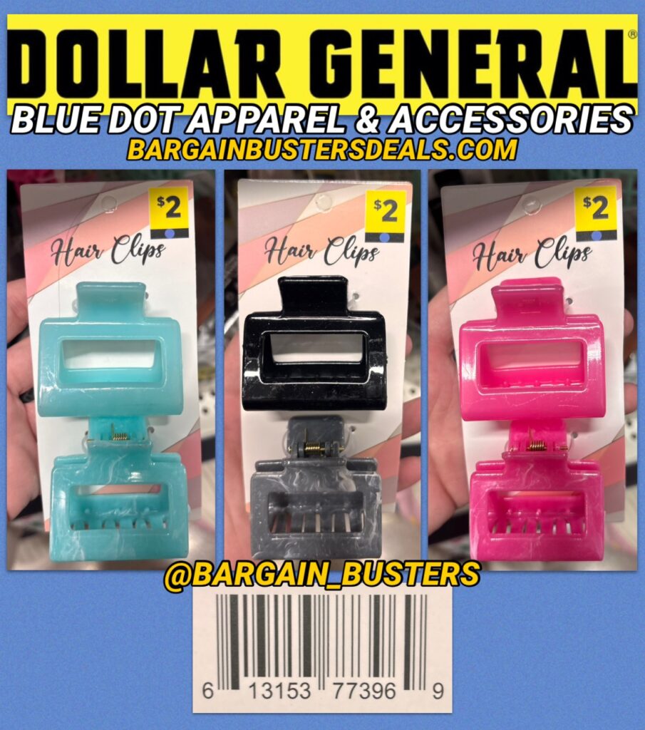 Blue Dot Apparel & Accessories Visuals @ Dollar General – Bargain ...