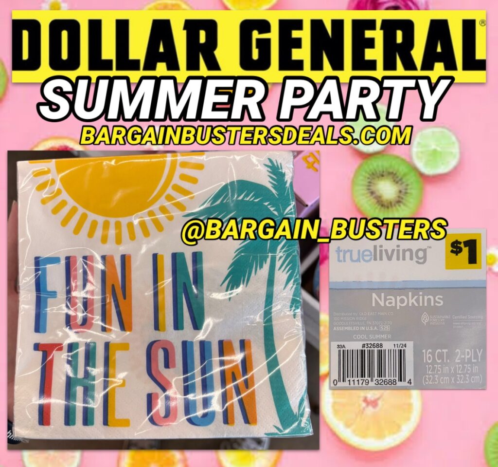 Summer Stationary & Party Visuals/List @ Dollar General – Bargain ...