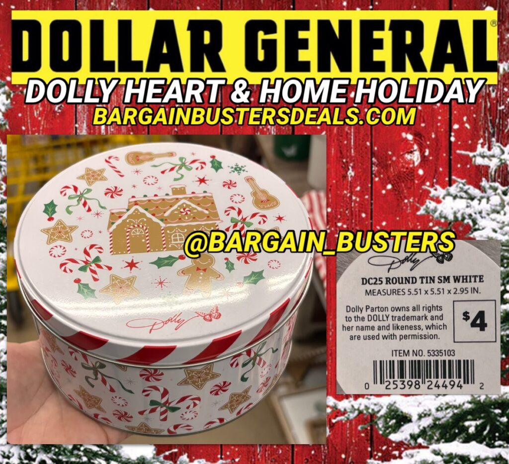 Dolly Heart & Home Holiday Visuals @ Dollar General – Bargain Busters Deals