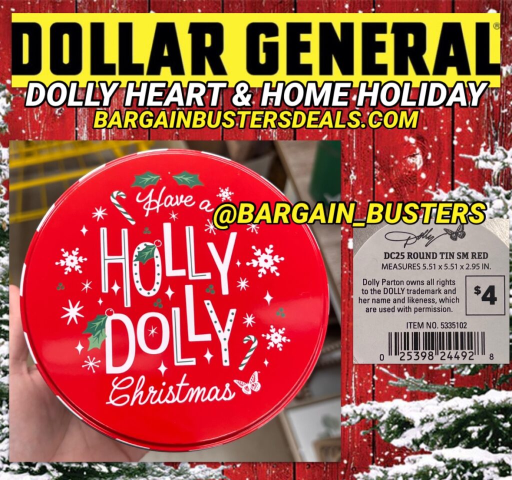 Dolly Heart & Home Holiday Visuals @ Dollar General – Bargain Busters Deals