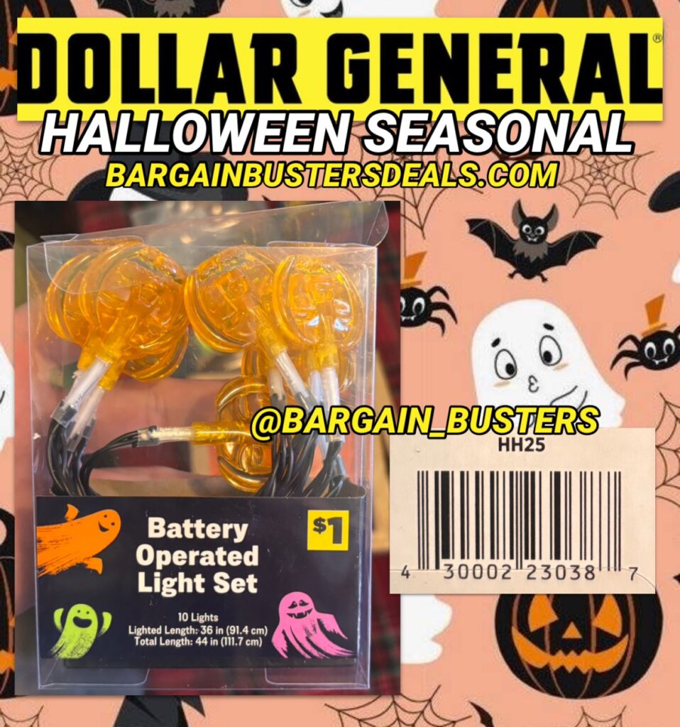Halloween Seasonal Visuals @ Dollar General – Bargain Busters Deals