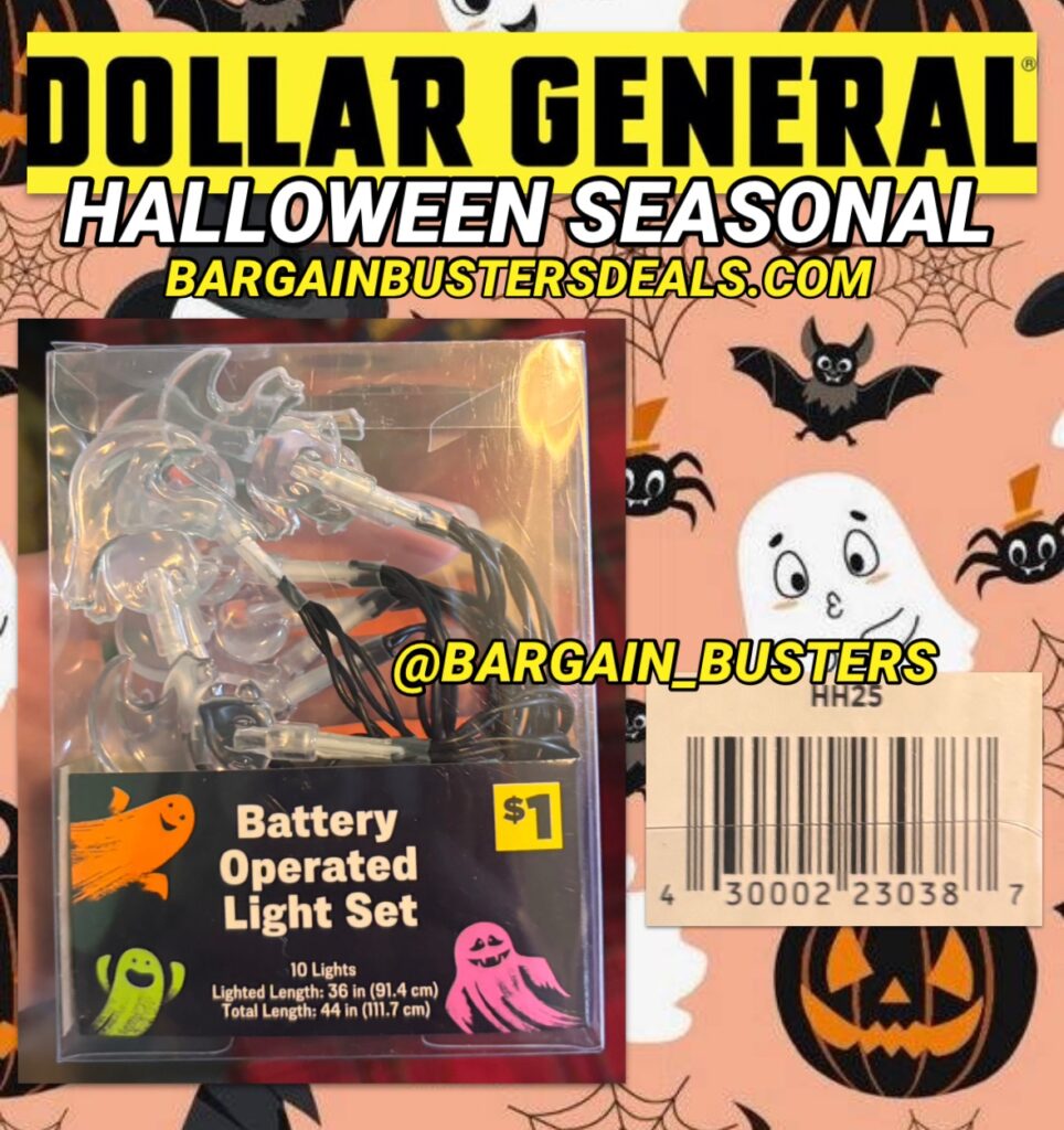 Halloween Seasonal Visuals @ Dollar General – Bargain Busters Deals