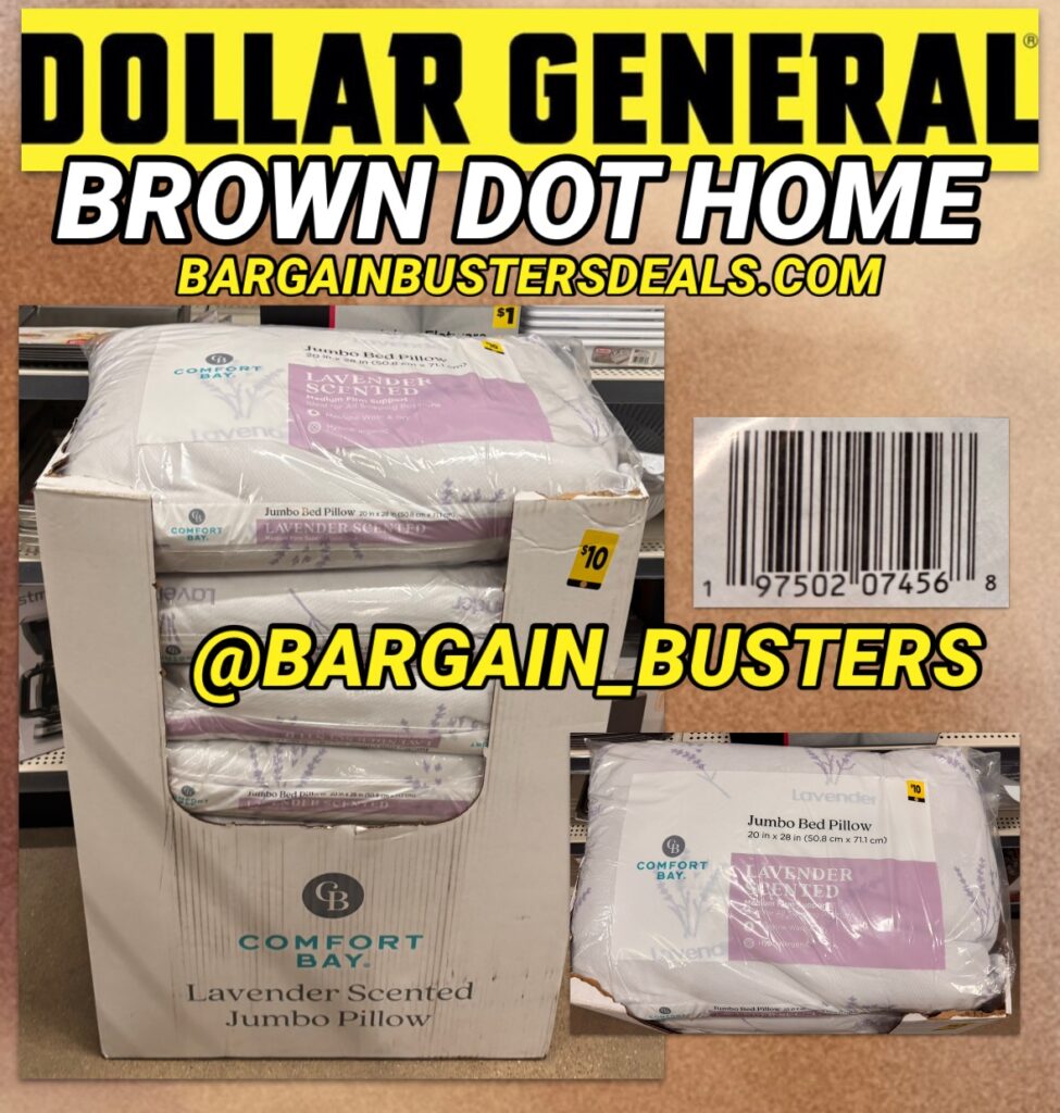 Brown Dot Home Visuals @ Dollar General – Bargain Busters Deals
