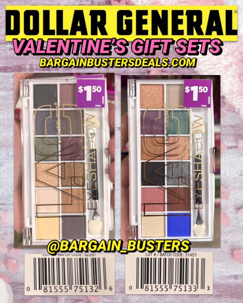 Valentine’s Gift Sets Visuals @ Dollar General – Bargain Busters Deals