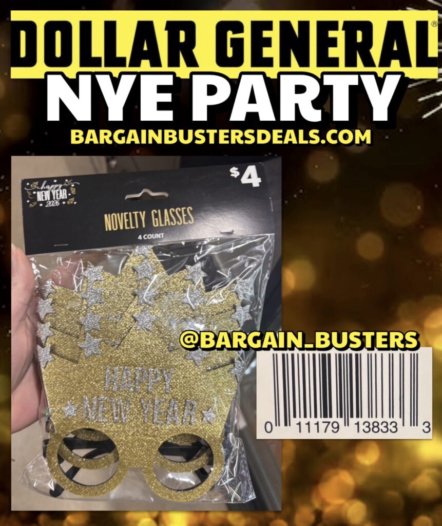 New Year’s Eve Party Visuals @ Dollar General – Bargain Busters Deals