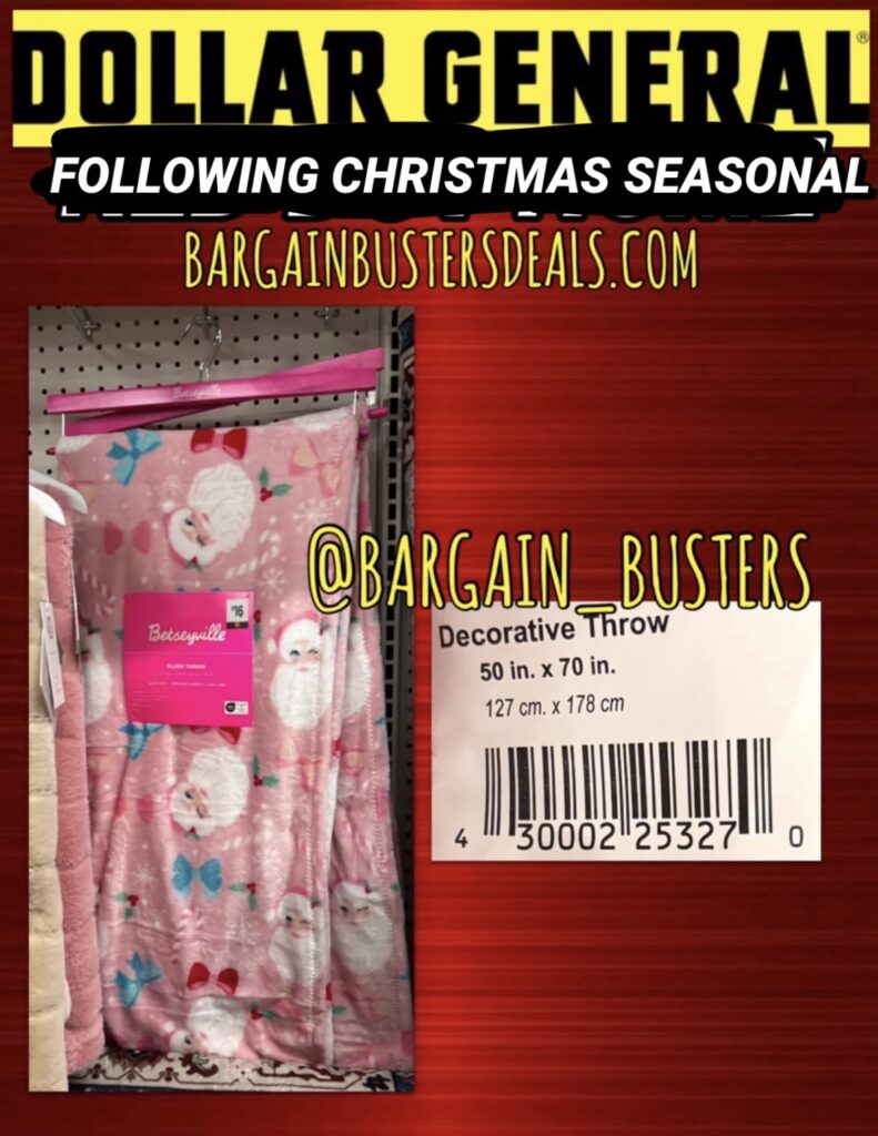 Christmas Home/Seasonal Visuals @ Dollar General – Bargain Busters Deals