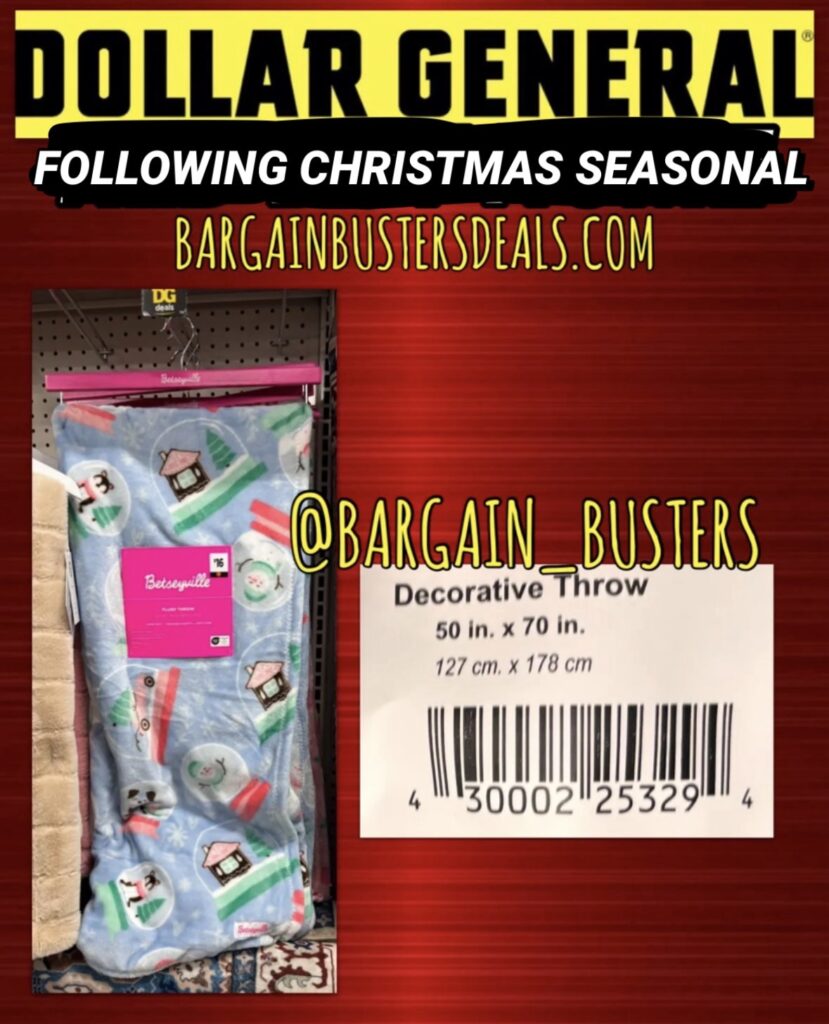 Christmas Home/Seasonal Visuals @ Dollar General – Bargain Busters Deals