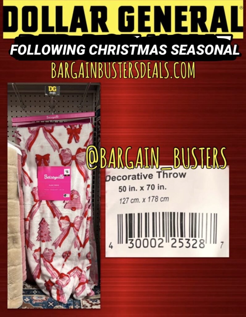 Christmas Home/Seasonal Visuals @ Dollar General – Bargain Busters Deals