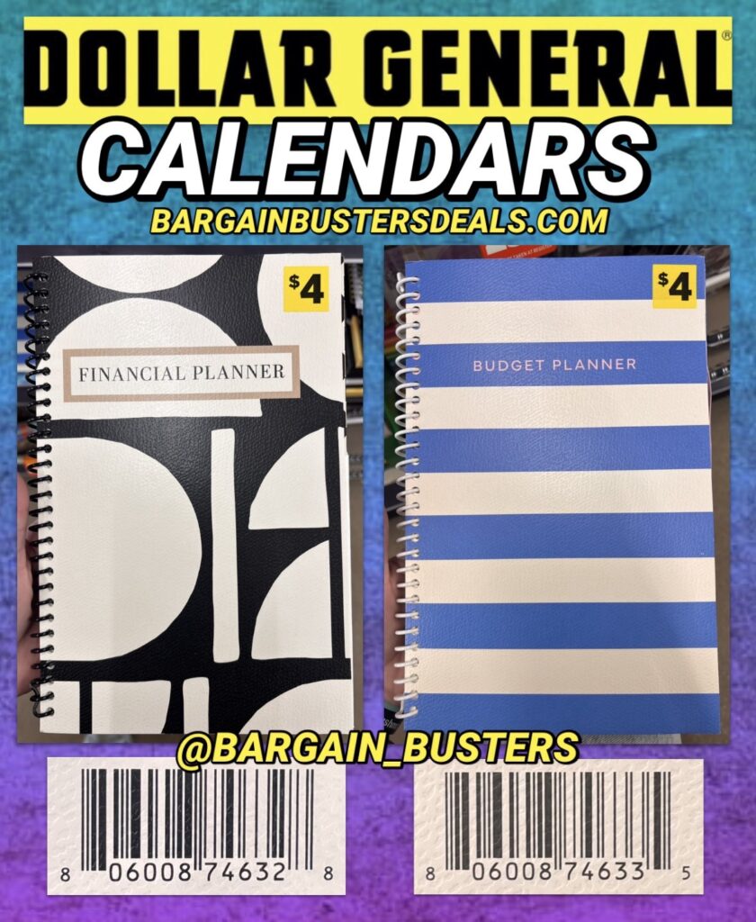 Calendars Visuals @ Dollar General – Bargain Busters Deals