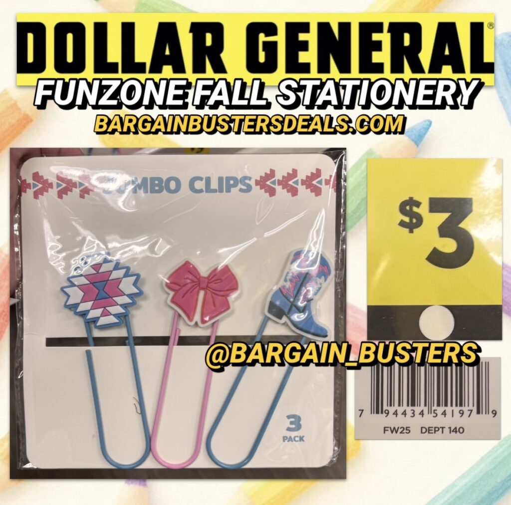 Funzone Fall Stationery Visuals @ Dollar General – Bargain Busters Deals